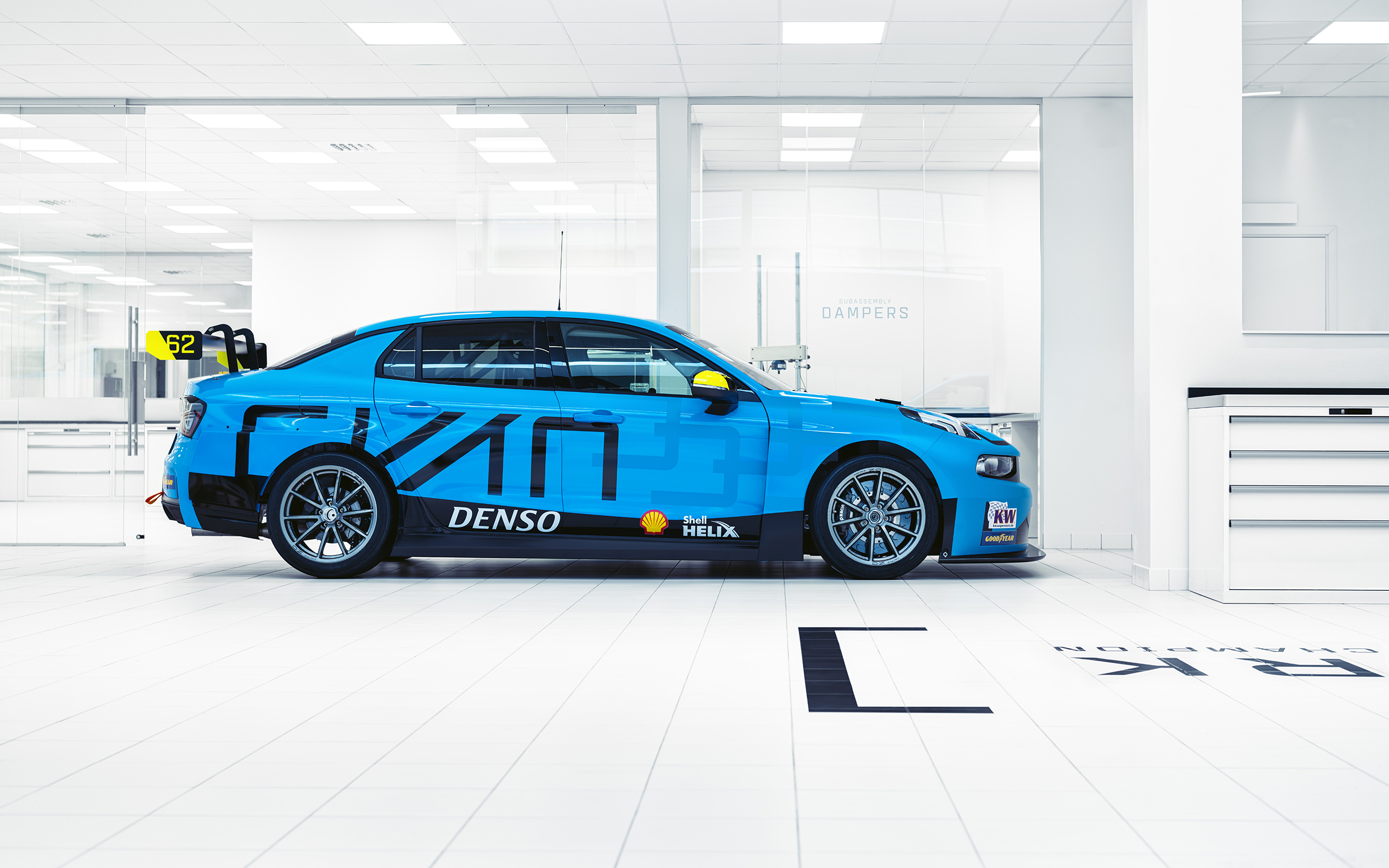 The race car | Cyan Racing