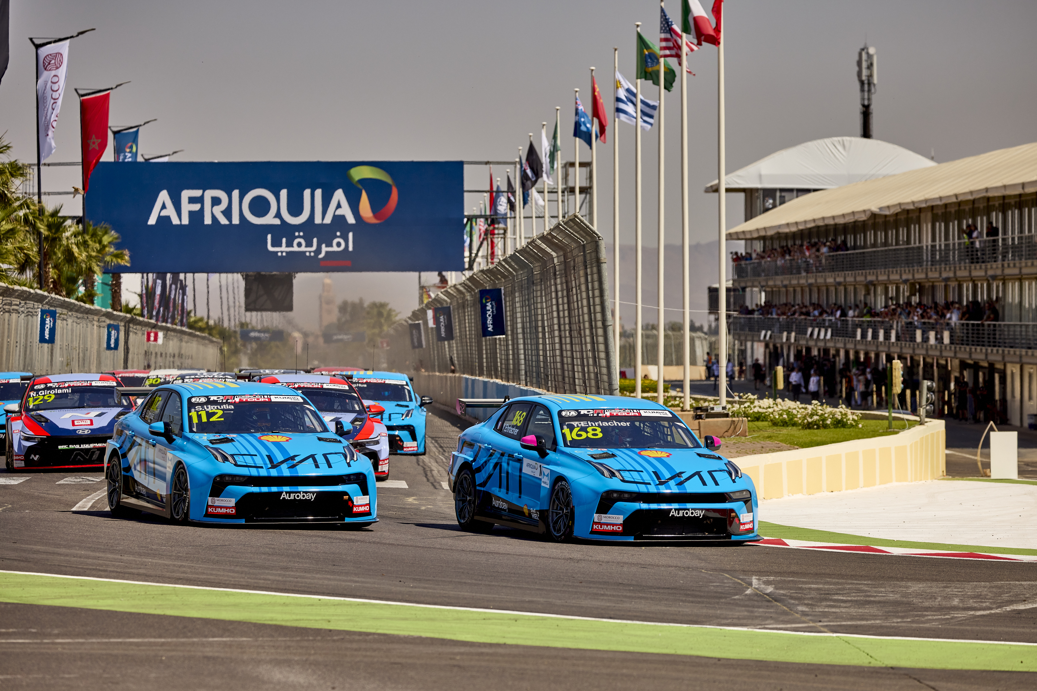 Lynk & Co Cyan Racing fights scorching Moroccan heat to two FIA TCR ...