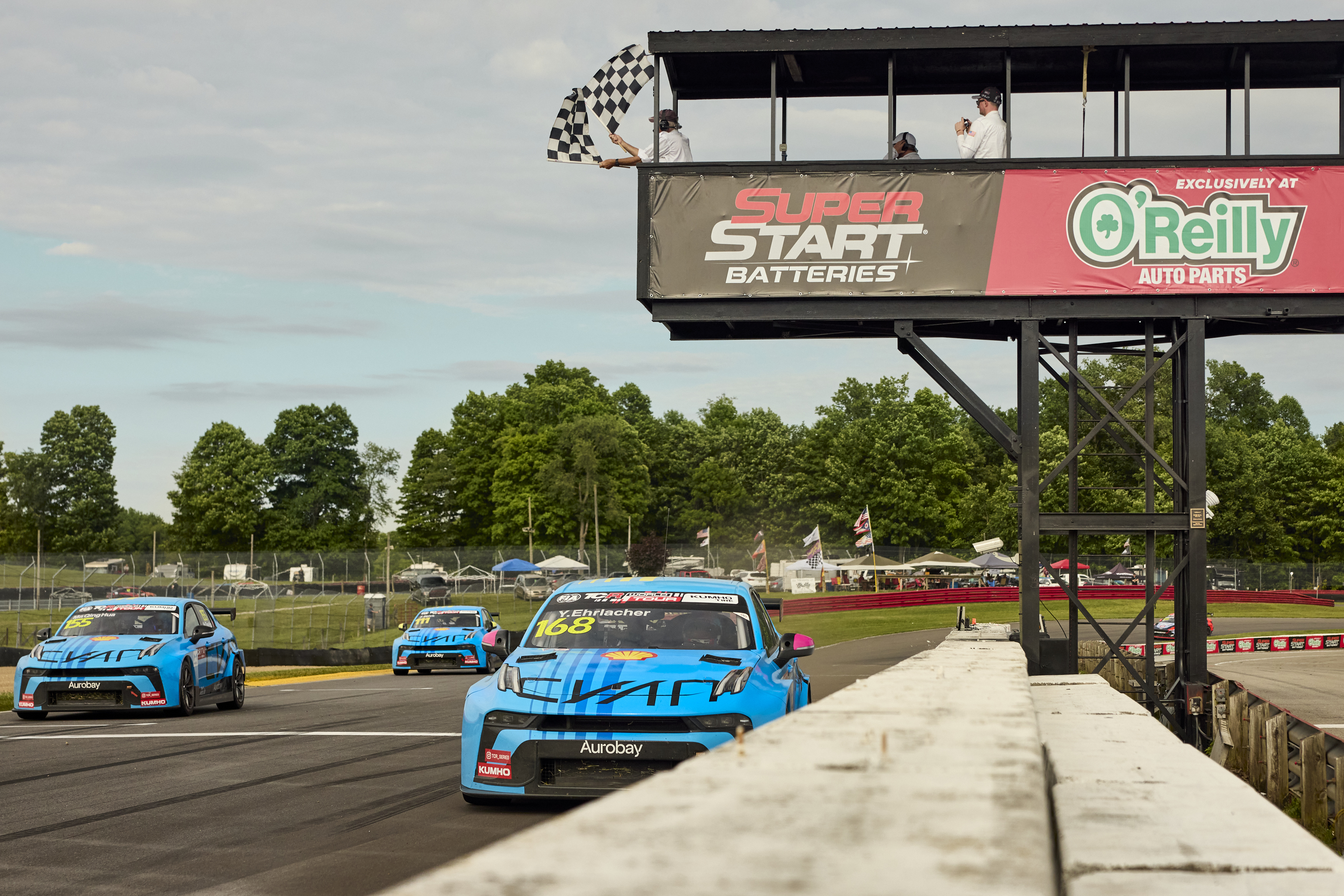 Lynk & Co Cyan Racing nets double FIA TCR World Tour win in frantic Mid ...