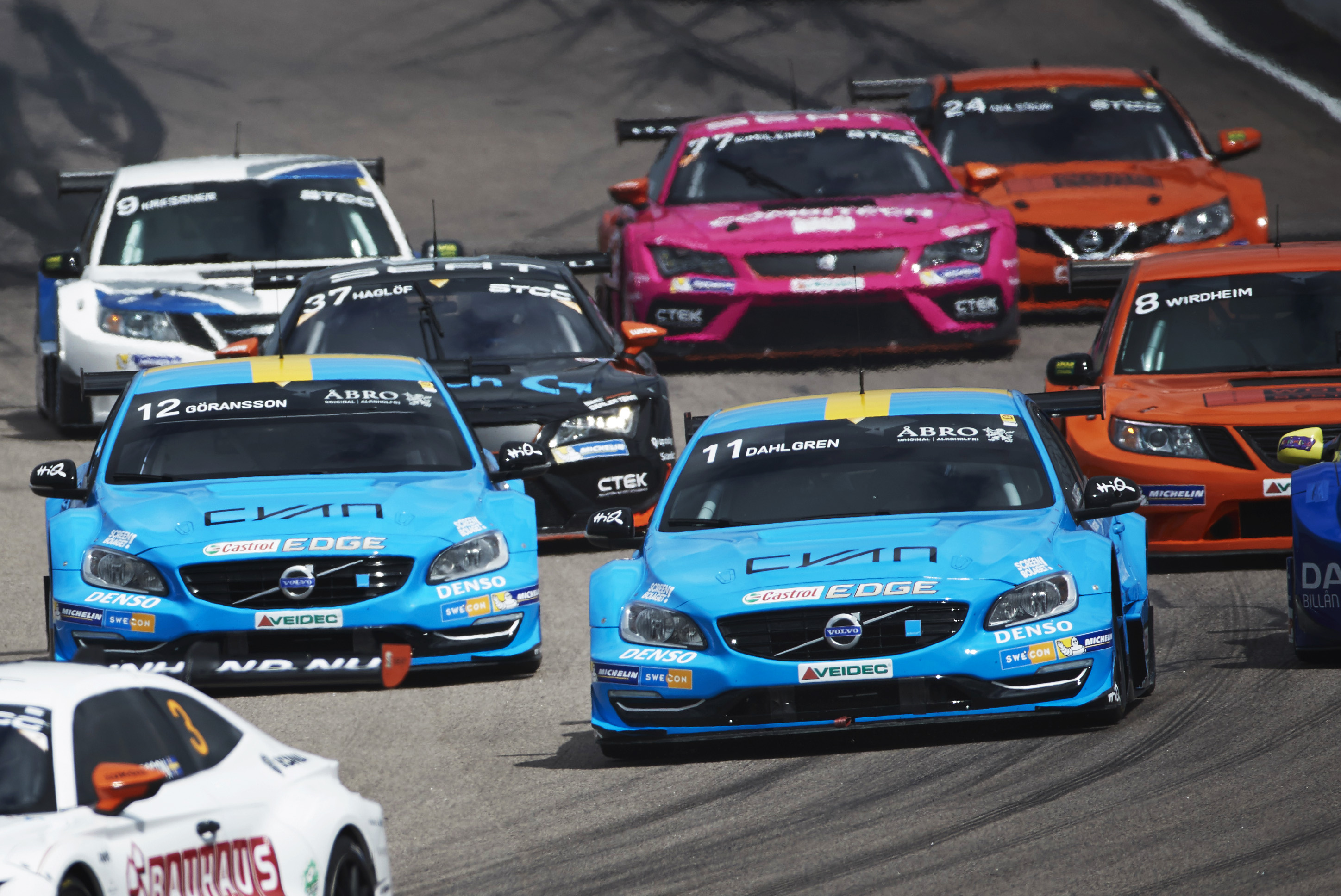 STCC hits halftime at the fastest circuit in Sweden | Cyan Racing