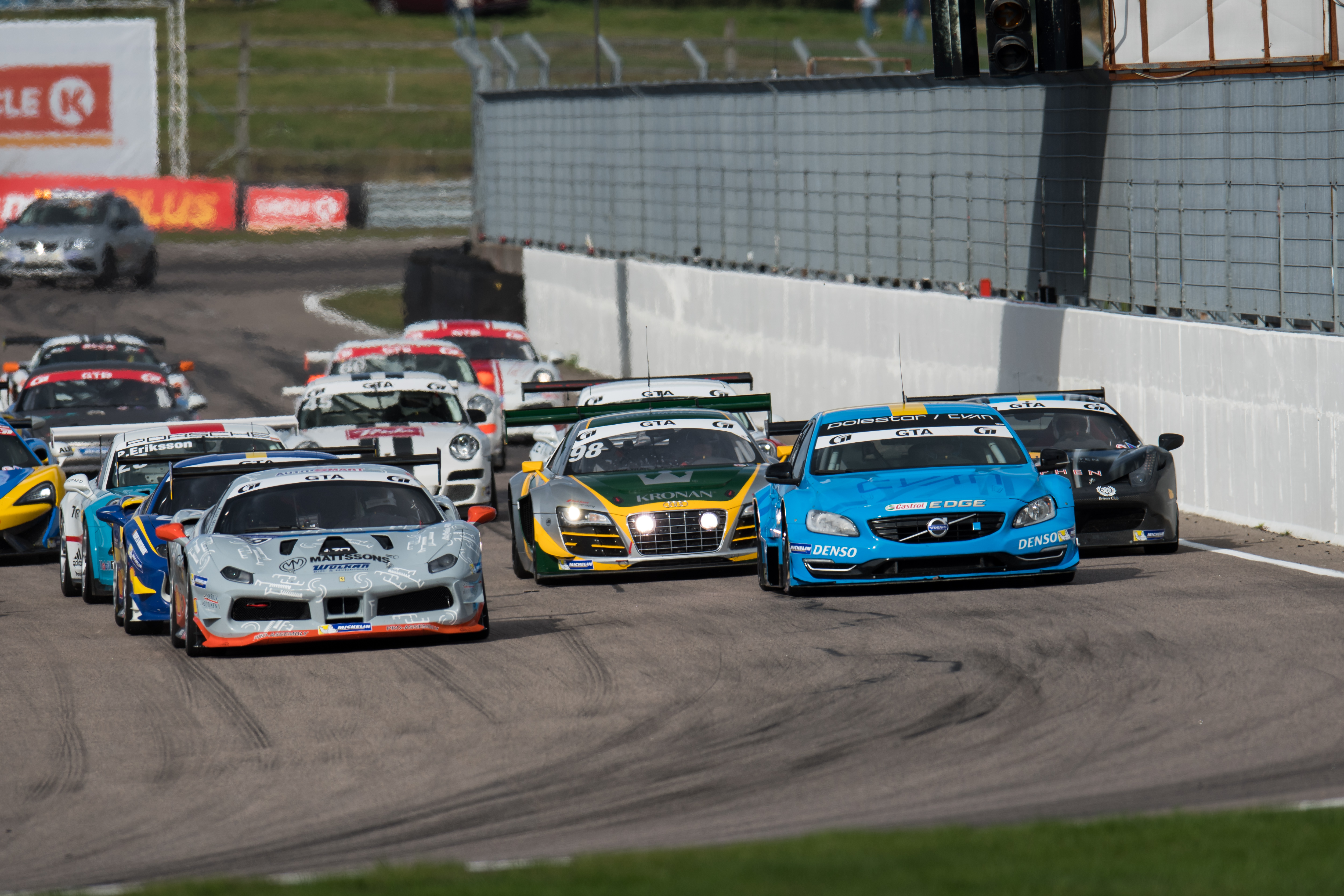 Promising but fruitless first Swedish GT race at Anderstorp | Cyan Racing